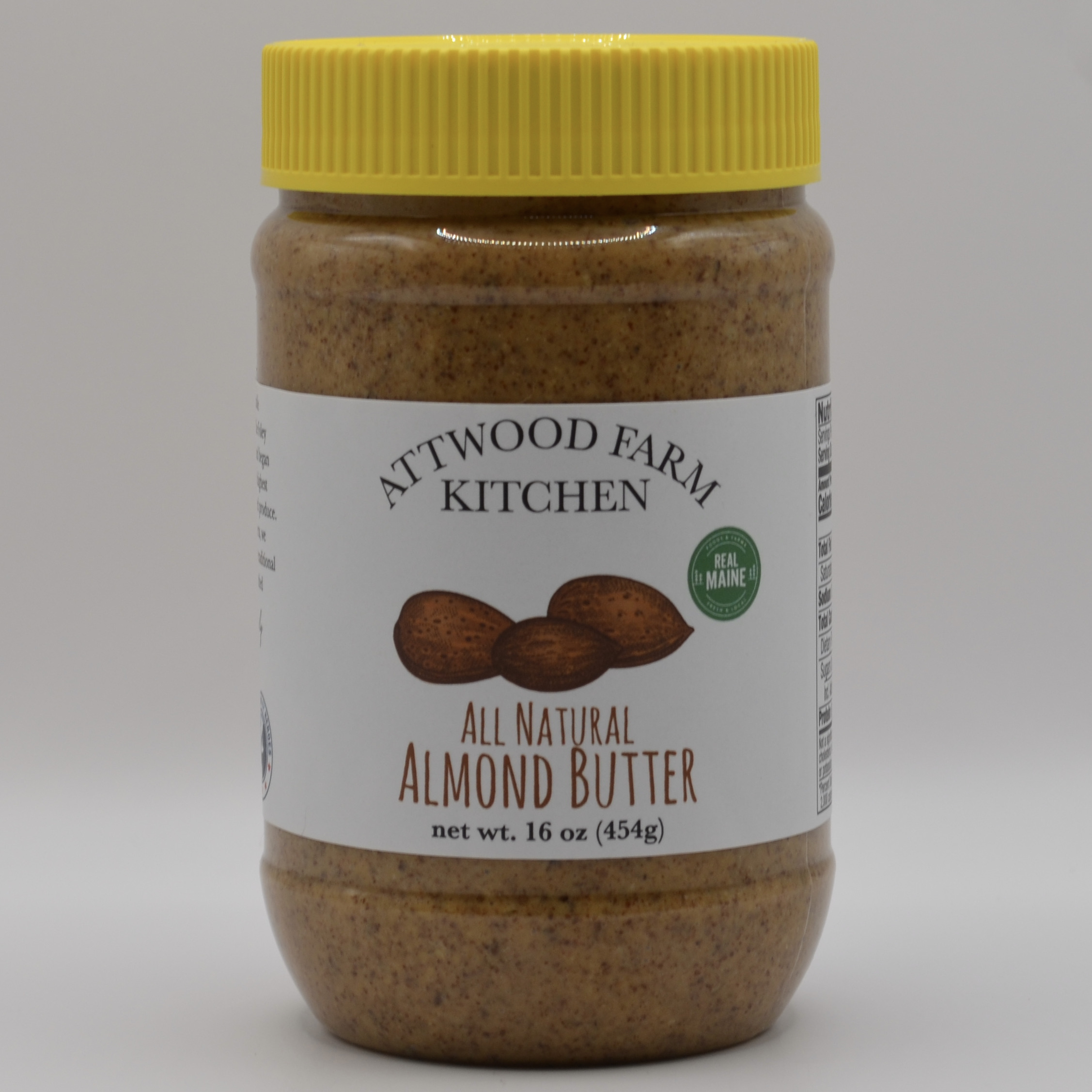 All Natural Almond Butter - Attwood Farm of Maine